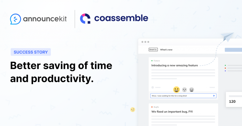 Coassemble Employ New Central Announcement Tool · AnnounceKit