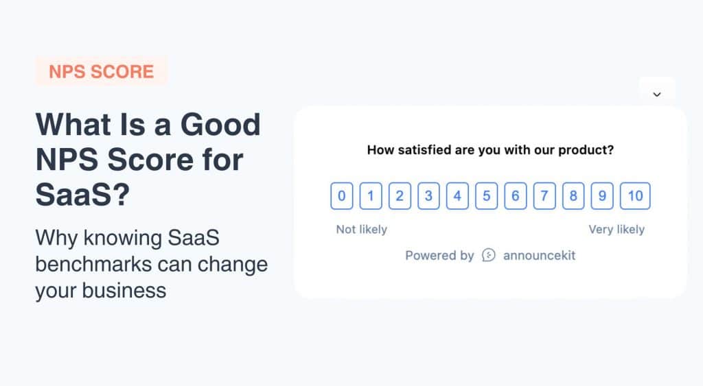 What Is A Good NPS Score For SaaS? Making The Most Of Your Net Promoter ...